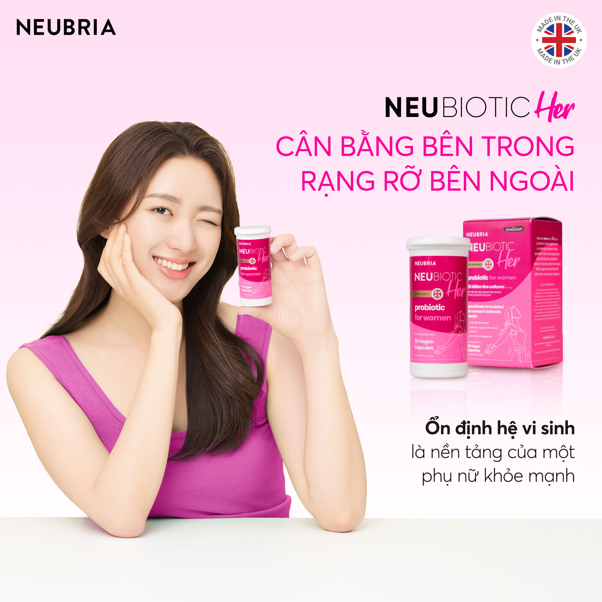 Neubiotic Her - Cân Bằng Bên Trong, Rạng Rỡ Bên Ngoài - Neubria Việt Nam